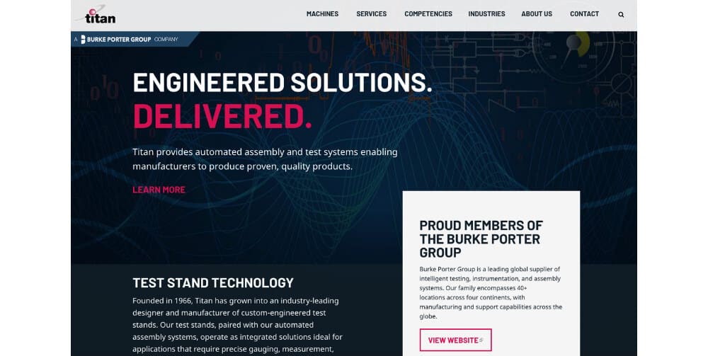 Best Manufacturing & Industrial Web Design Examples Best Manufacturing & Industrial Web Design Examples