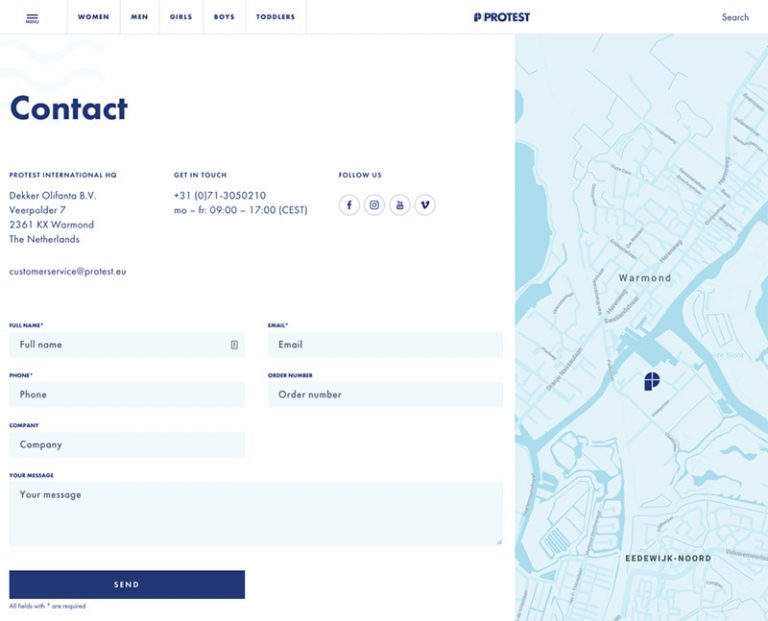 3 Best Contact Us Page Content & SEO Examples