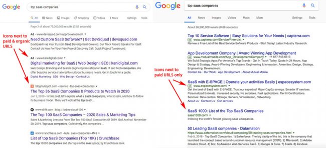 Google Search Results Page Looks Different - January, 2020 | MARION