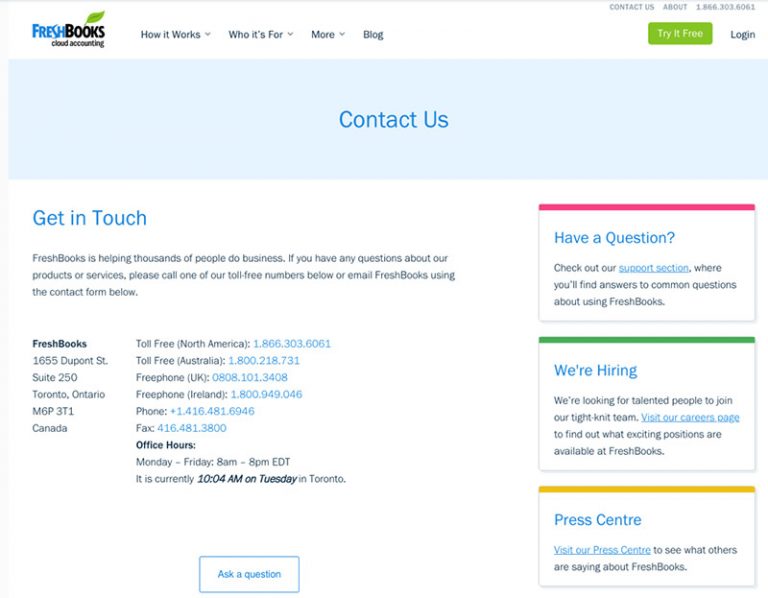 3 Best Contact Us Page Content & SEO Examples