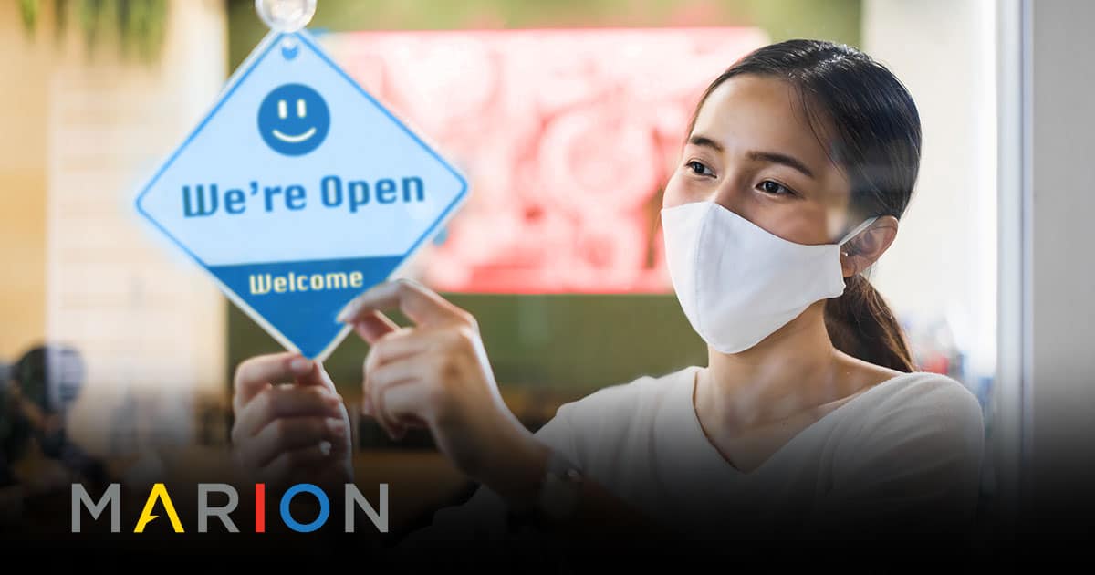 Reopening After Coronavirus - How to Market Your Business | MARION